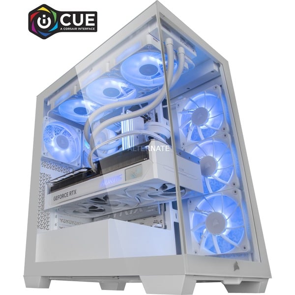 Custom PC Series • iCUE Blue Ice Elements Gaming-PC